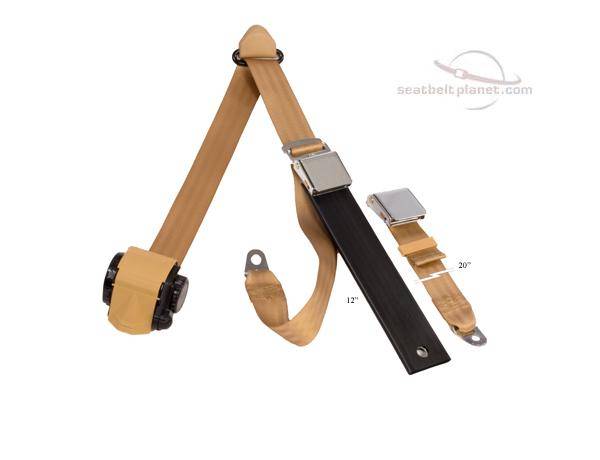 Aftermarket 3 Point Seat Belt for Classic Cars | SeatbeltPlanet
